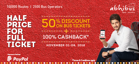 Online Bus Ticket Booking - Get Upto 50% Discount on Bus Booking