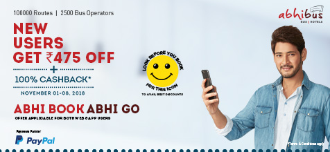 Online Bus Ticket Booking - Get Upto 50% Discount on Bus Booking